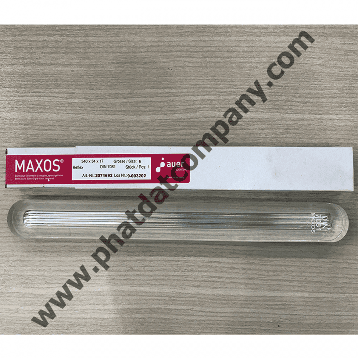 Kính Thủy Maxos 340x30x17mm Kính Thủy Maxos Kính Thủy Lò Hơi Maxos Kính ...