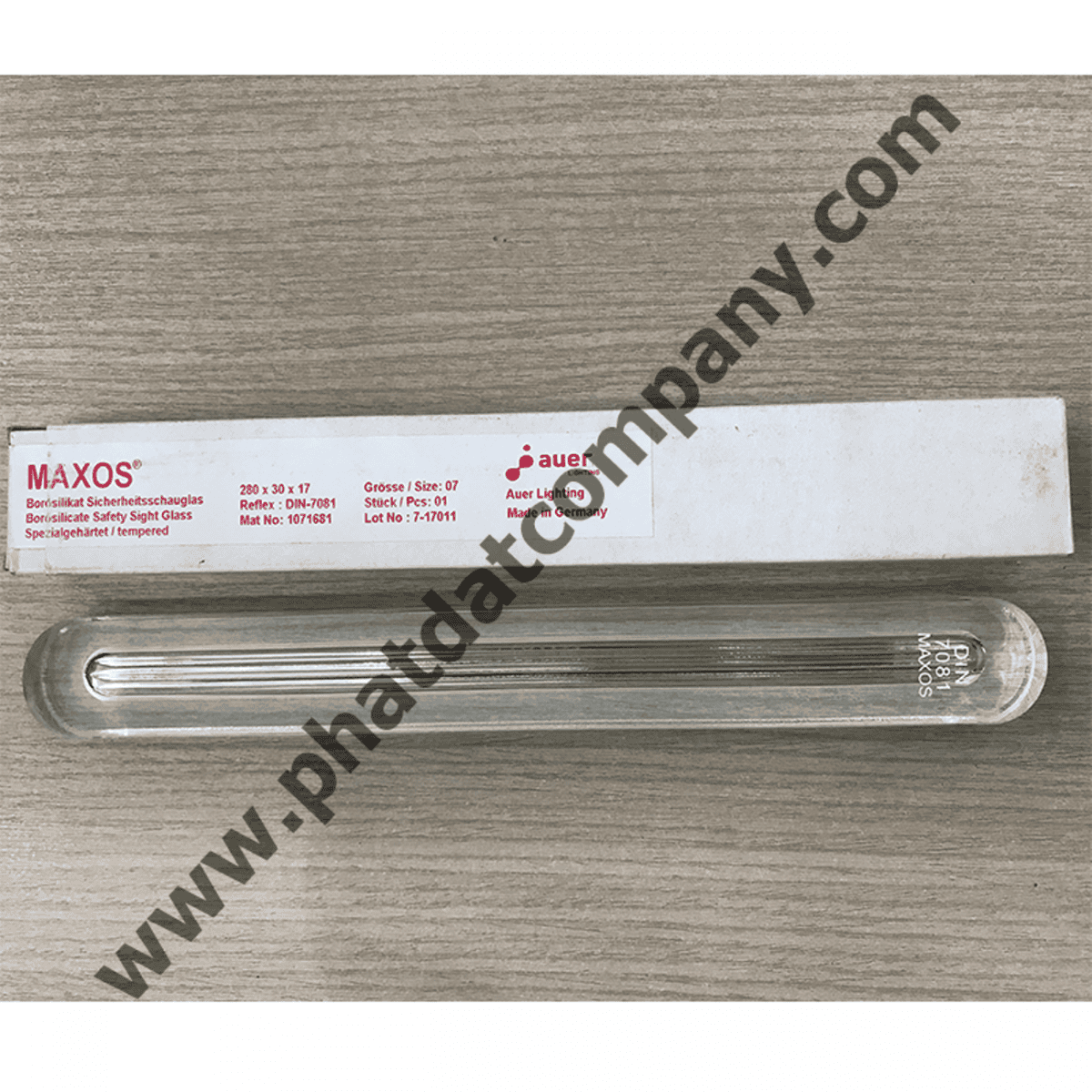 Kính Thủy Maxos 280x30x17mm Kính Thủy Maxos Kính Thủy Lò Hơi Maxos Kính ...